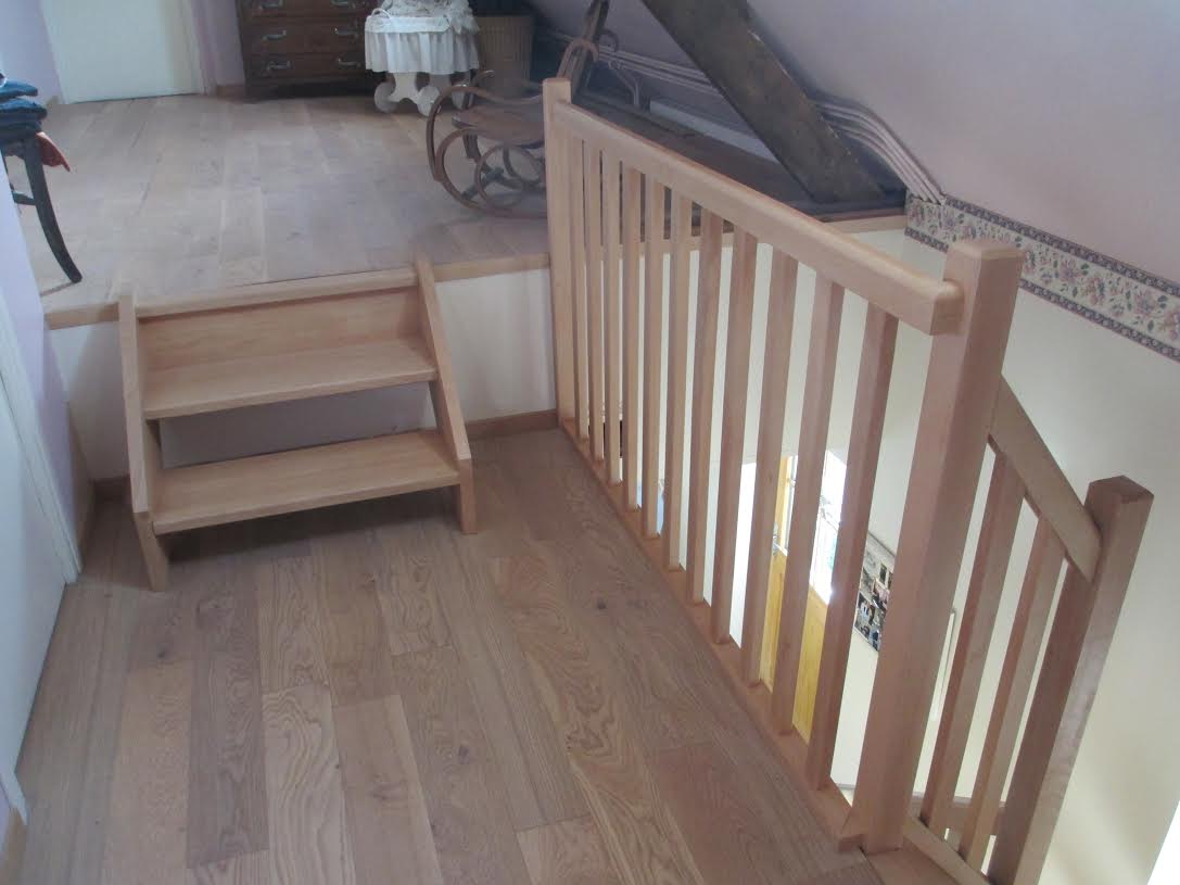 Escalier avec palier | Les Ateliers du Marais